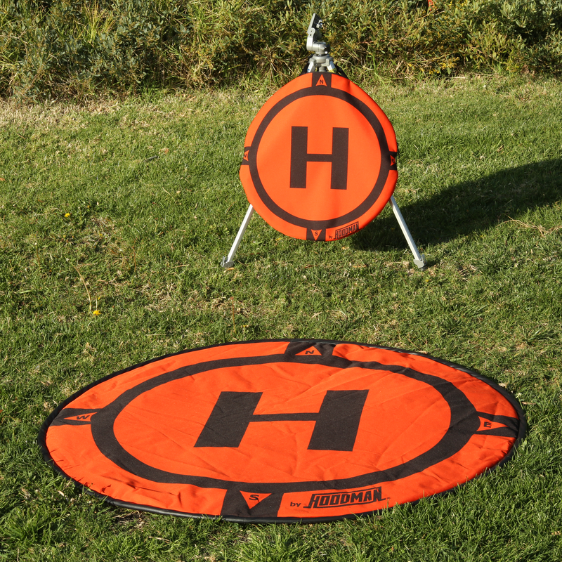 Hoodman Weighted UAV Drone Landing Pad Line 2 Ft, 3 Ft, 5 Ft and 8 Ft ...